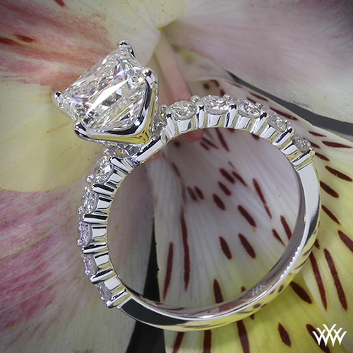 Custom Princess Diamond Engagement Ring | 33401