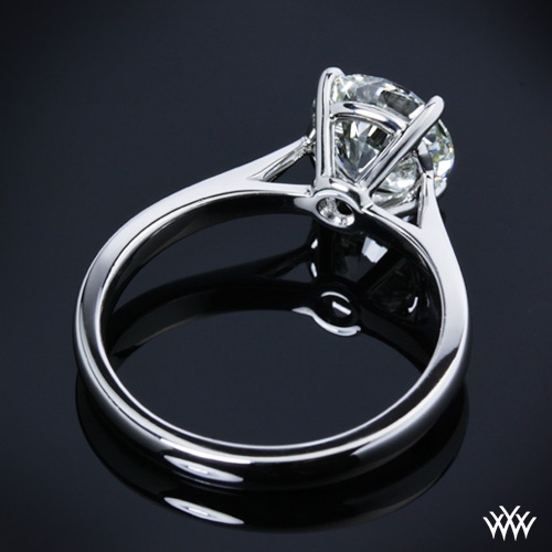 "Fine Line" Solitaire Engagement Ring | 20702