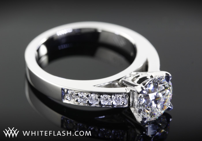 Flush Fit Diamond Engagement Ring | 5601