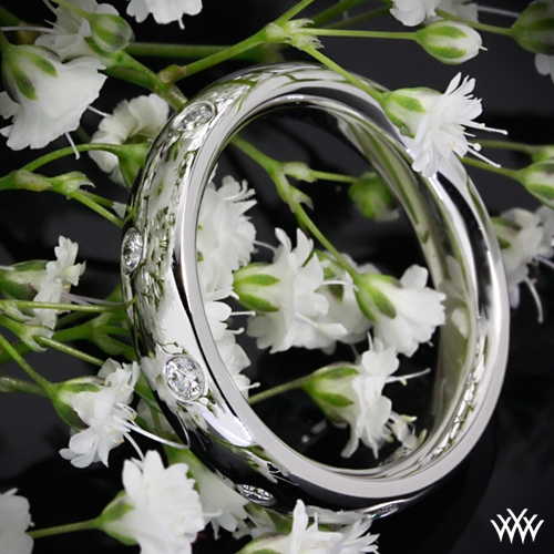 Scattered Diamond Wedding Ring | 28904