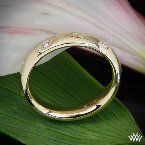 Scattered Diamond Wedding Ring | 30804