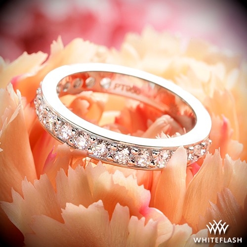 "Magnolia" Diamond Wedding Band | 1544