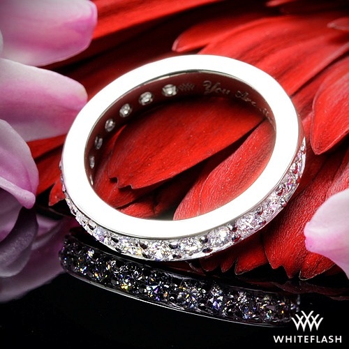 "Magnolia" Diamond Wedding Band | 1543