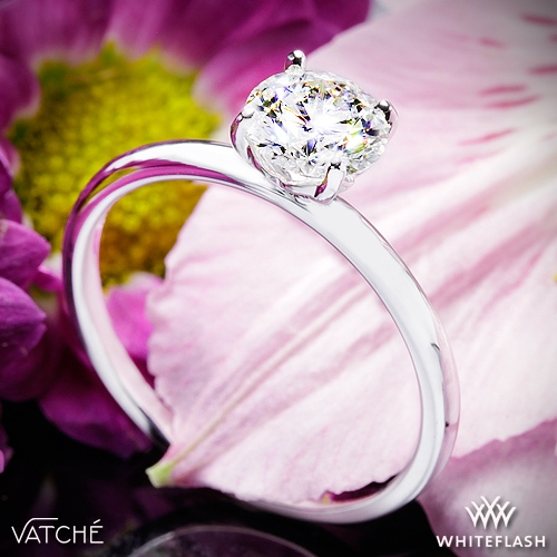 Charis Solitaire Engagement Ring by Vatche | 1606