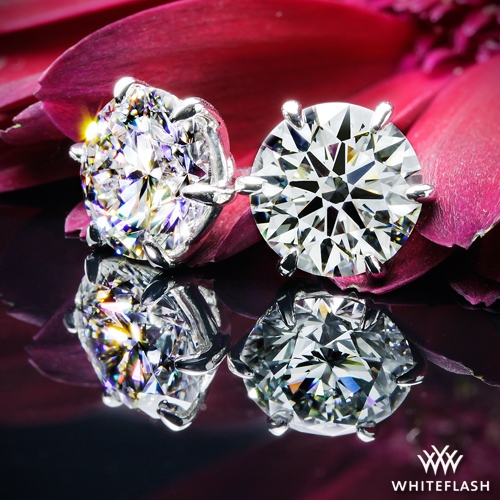 6 Prong Martini Earrings | 6730 6 Prong Martini Earrings | 6730