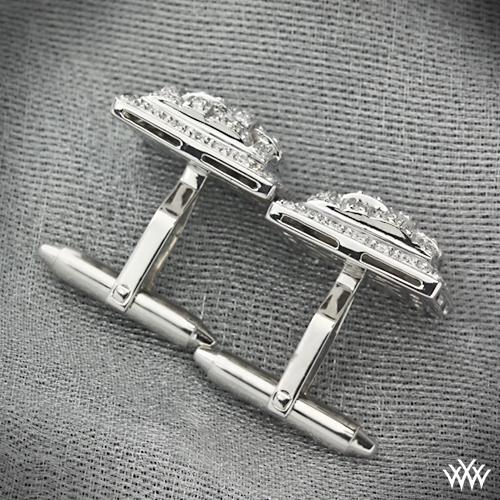 "Diamond Waffle" Cuff Links | 1626