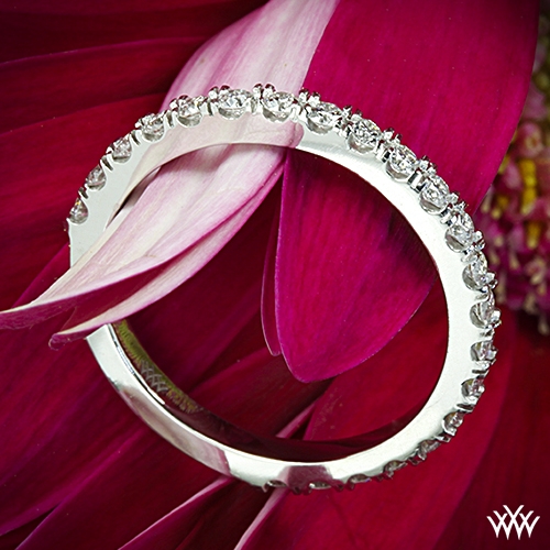 "French-Set" Diamond Wedding Ring | 2827