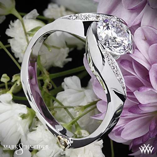 Mark Schneider Whirlwind Diamond Engagement Ring | 2452