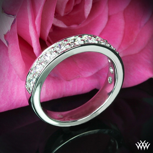 'Bead Set' Diamond Wedding Band | 402