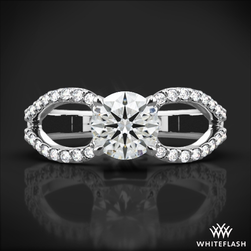 Infinity Diamond Engagement Ring | 56