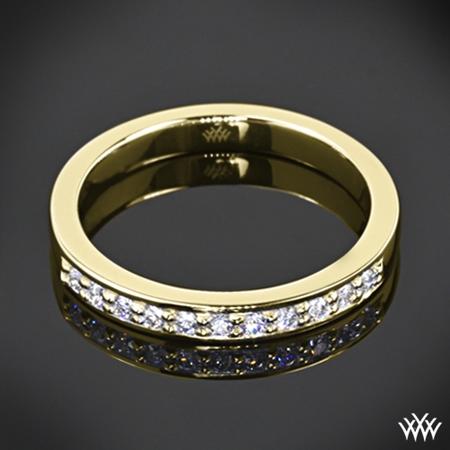 Matching 'Flush Fit' Diamond Wedding Band | 407