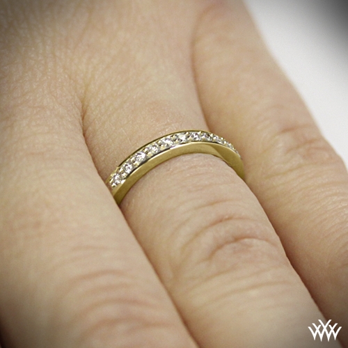 Matching 'Flush Fit' Diamond Wedding Band | 407