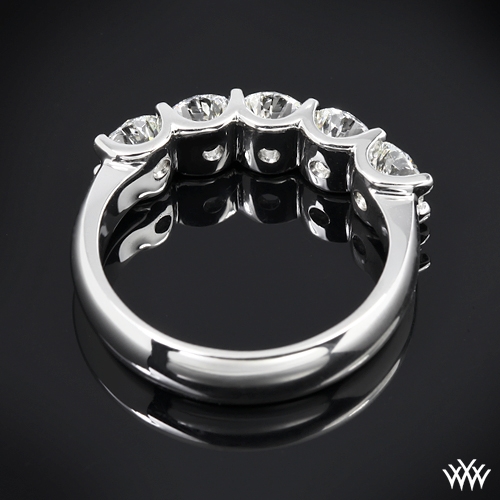 "Skye Five Stone U Prong" Diamond Ring | 572