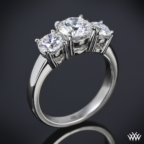 3-Stone Diamond Engagement Ring | 632