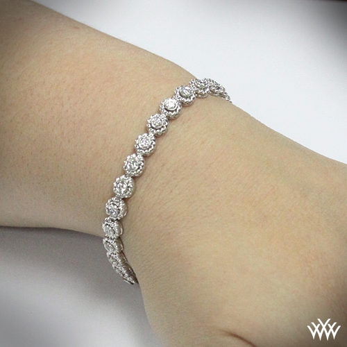 'Braided Link' Diamond Bracelet | 650