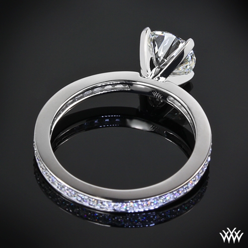 'Channel Bead Set' Diamond Engagement Ring | 715