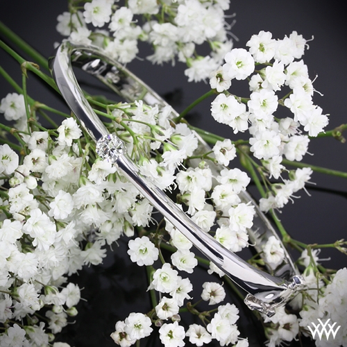 'Diamond Solitaire' Bangle | 710