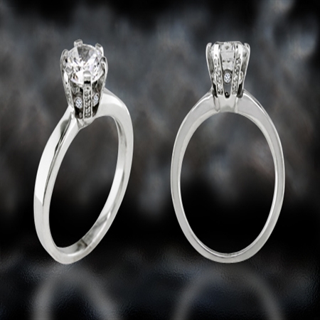 'Pinnacle' Diamond Engagement Ring | 1032