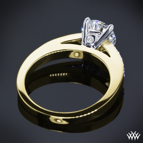 Flush-Fit Diamond Engagement Ring | 910