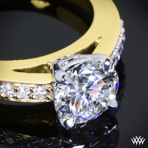 Flush-Fit Diamond Engagement Ring | 910