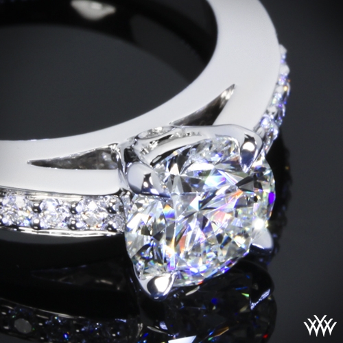 Flush-Fit Diamond Engagement Ring | 1016