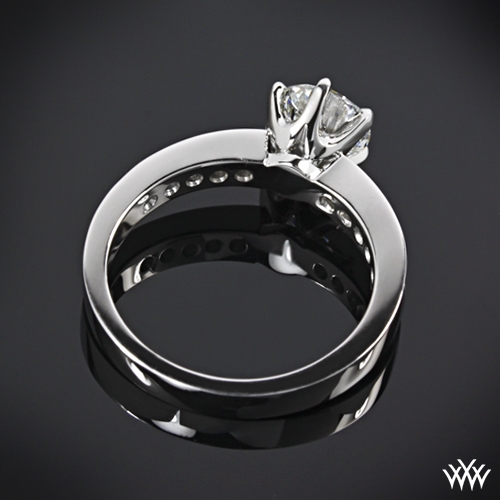 Classic Bead-Set Diamond Engagement Ring | 1006