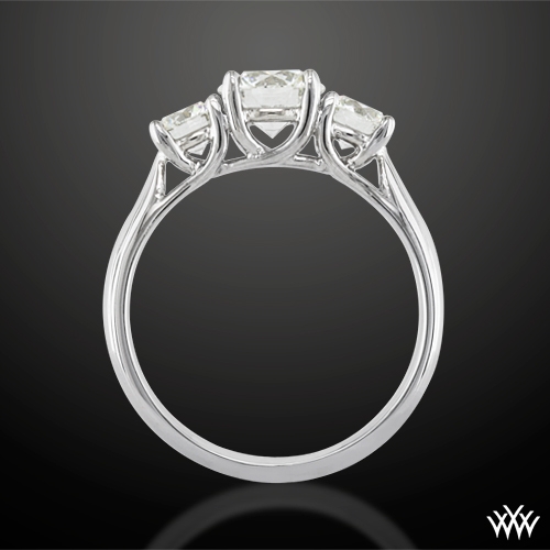 3-Stone Trellis Diamond Engagement Ring | 1428