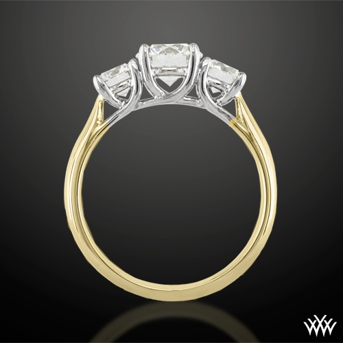 3-Stone Trellis Diamond Engagement Ring | 1429