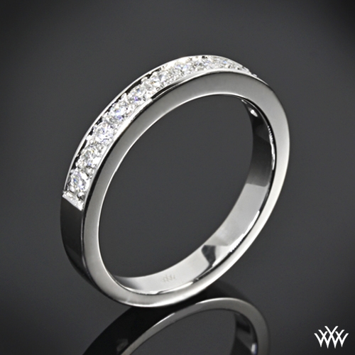 "Bead-Set" Diamond Wedding Band | 1372