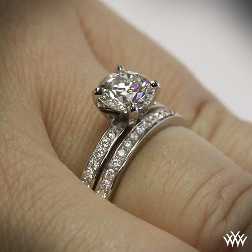 Channel Bead-Set Diamond Wedding Set | 1638