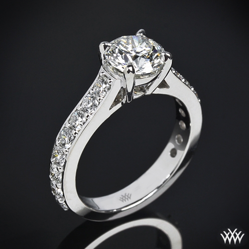 Magnolia Diamond Engagement Ring | 1542