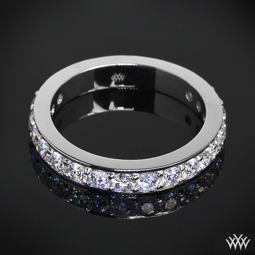 "Magnolia" Diamond Wedding Band | 1544