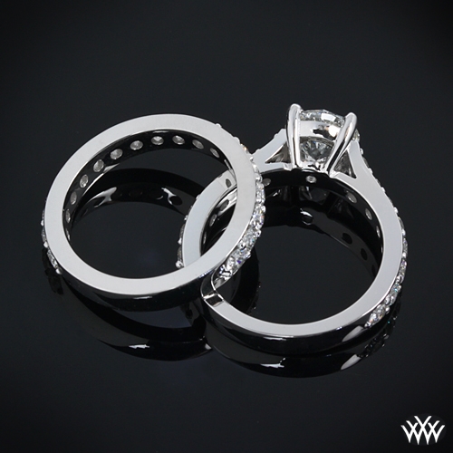 "Magnolia" Diamond Wedding Set | 1546