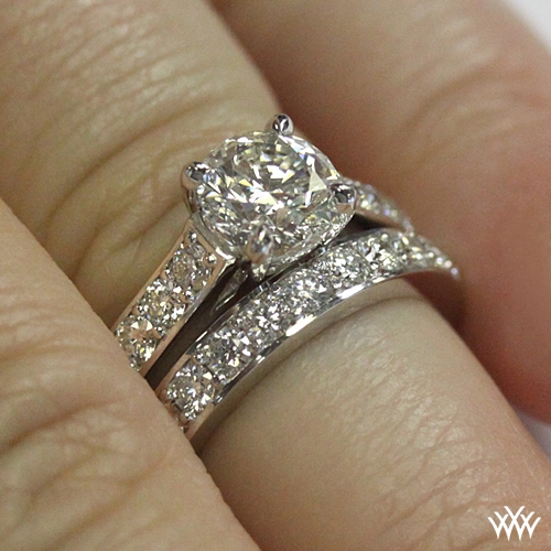 "Magnolia" Diamond Wedding Set | 1546