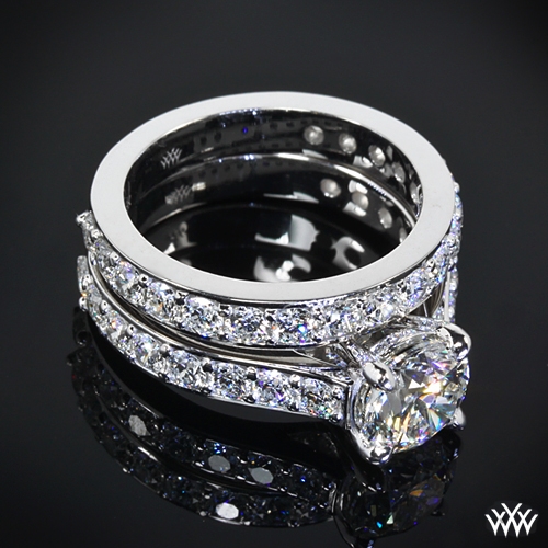 "Magnolia" Diamond Wedding Set | 1546