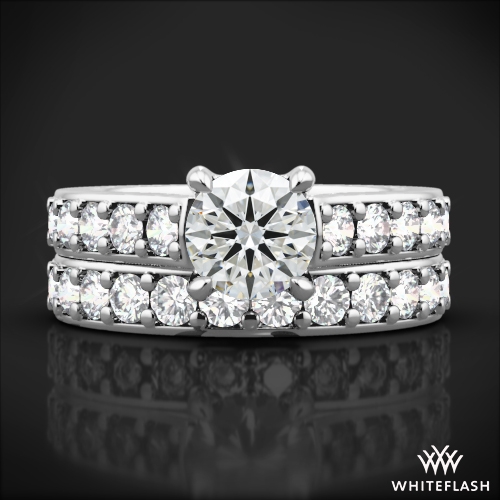 "Magnolia" Diamond Wedding Set | 1545