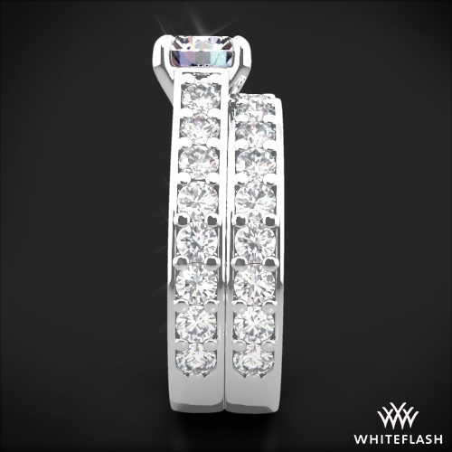 "Magnolia" Diamond Wedding Set | 1545