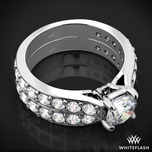 "Magnolia" Diamond Wedding Set | 1545