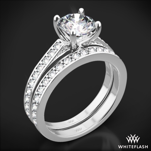 Scarlet Diamond Wedding Set | 1619