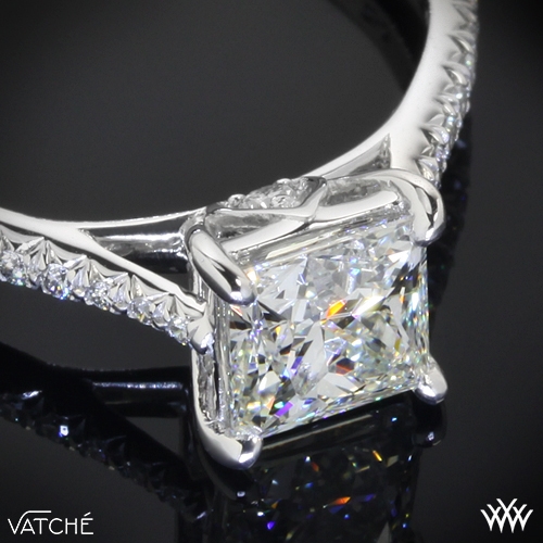Inara Pave Diamond Engagement Ring by Vatche | 1653