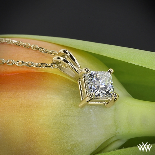 4 Prong Princess Pendant Setting | 1775