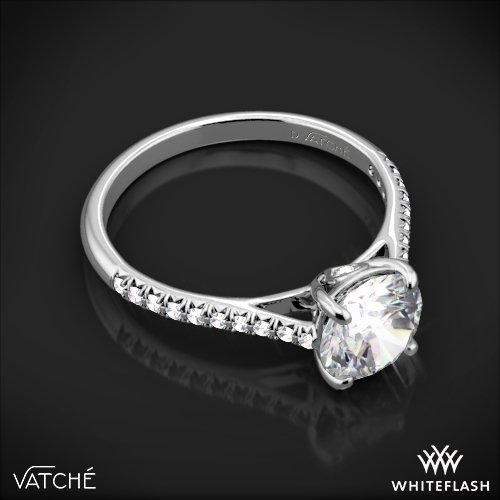 Inara Pave Diamond Engagement Ring by Vatche | 1765