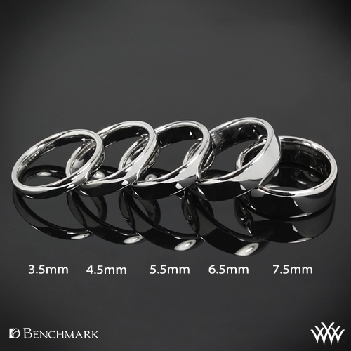 Contemporary Comfort Fit Wedding Ring - Whiteflash | 2295