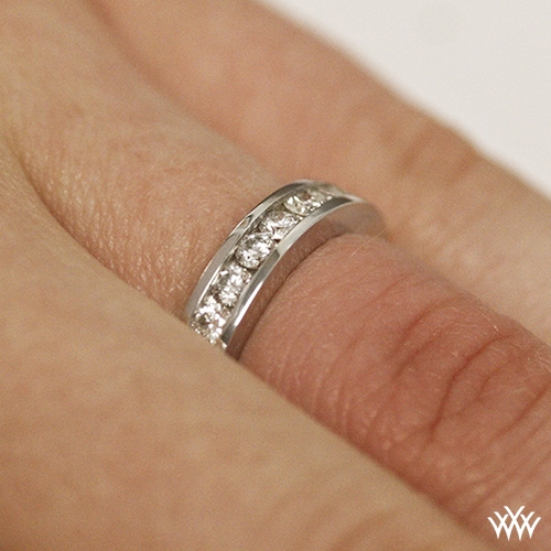 Channel-Set Diamond Wedding Ring | 2383