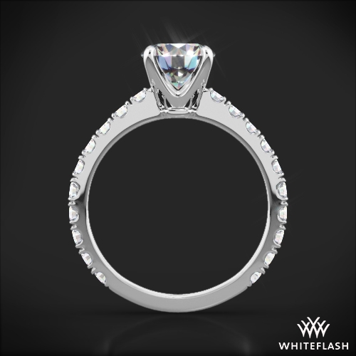 French-Set Diamond Engagement Ring | 2547
