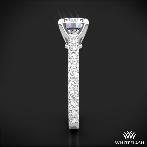 French-Set Diamond Engagement Ring | 2547