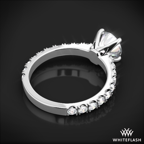 French-Set Diamond Engagement Ring | 2547