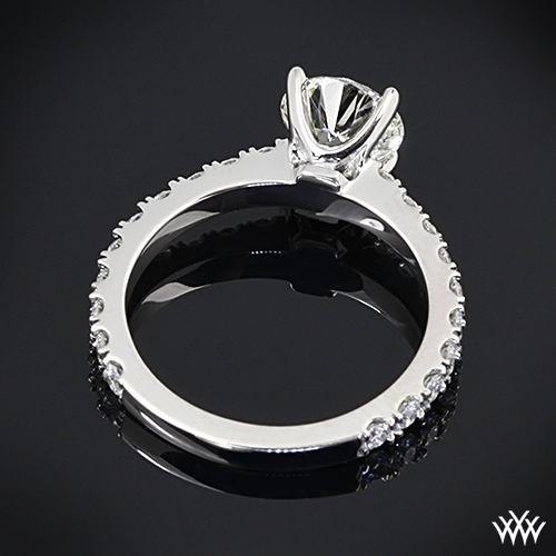 French-Set Diamond Engagement Ring | 2547