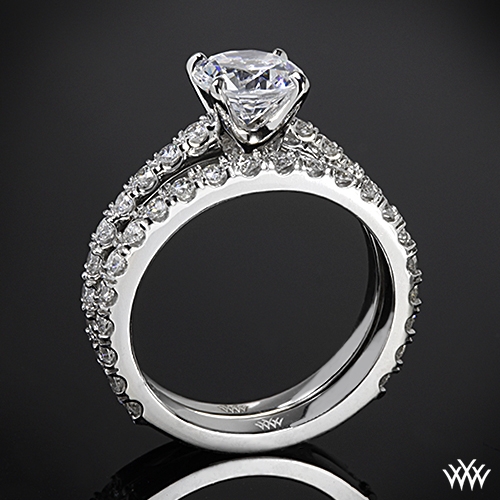 French-Set Diamond Wedding Set | 2829