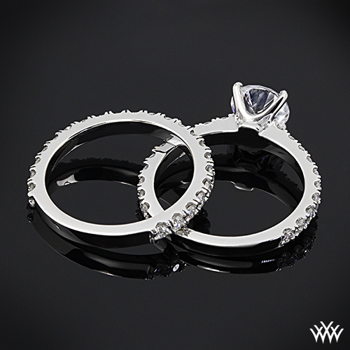 French-Set Diamond Wedding Set | 2829